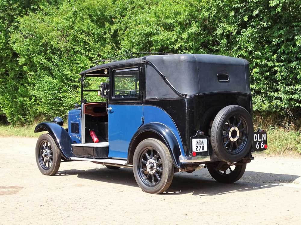 Lot 70 - 1937 Austin 12/4 'Low Loader' Taxi