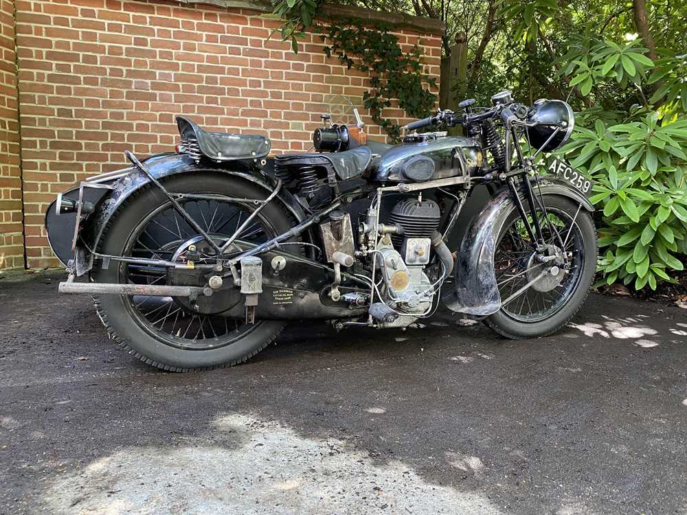 Lot 109 - 1934 Sunbeam Lion Sports Sidecar Combination