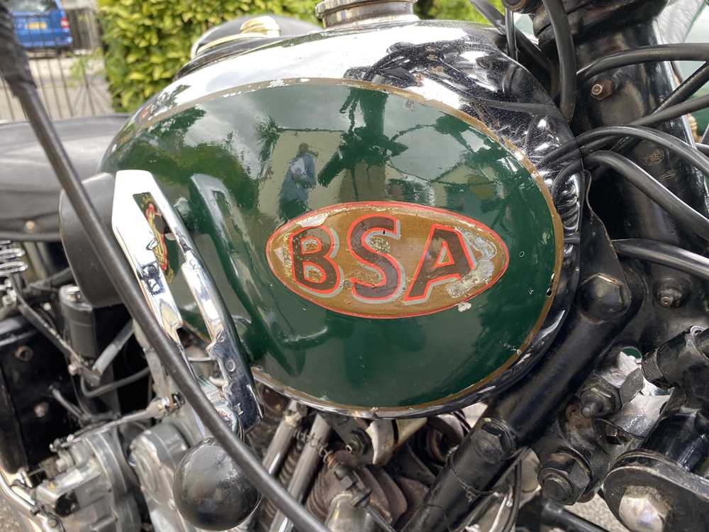 Lot 77 - 1936 BSA M35 11 Sloper