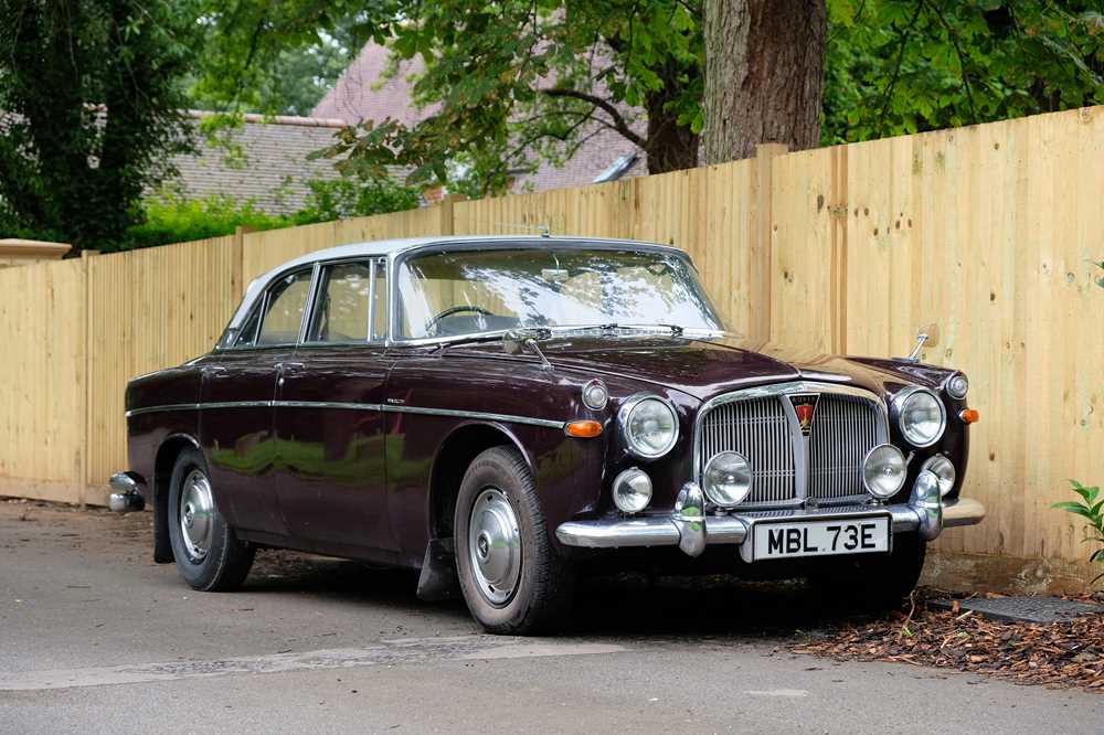 Lot 325 - 1967 Rover P5 Coupe