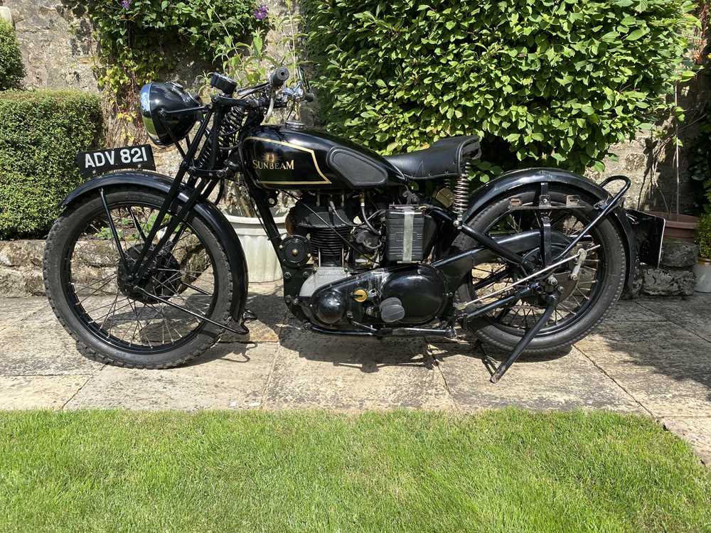 Lot 124 - 1936 Sunbeam Model 9