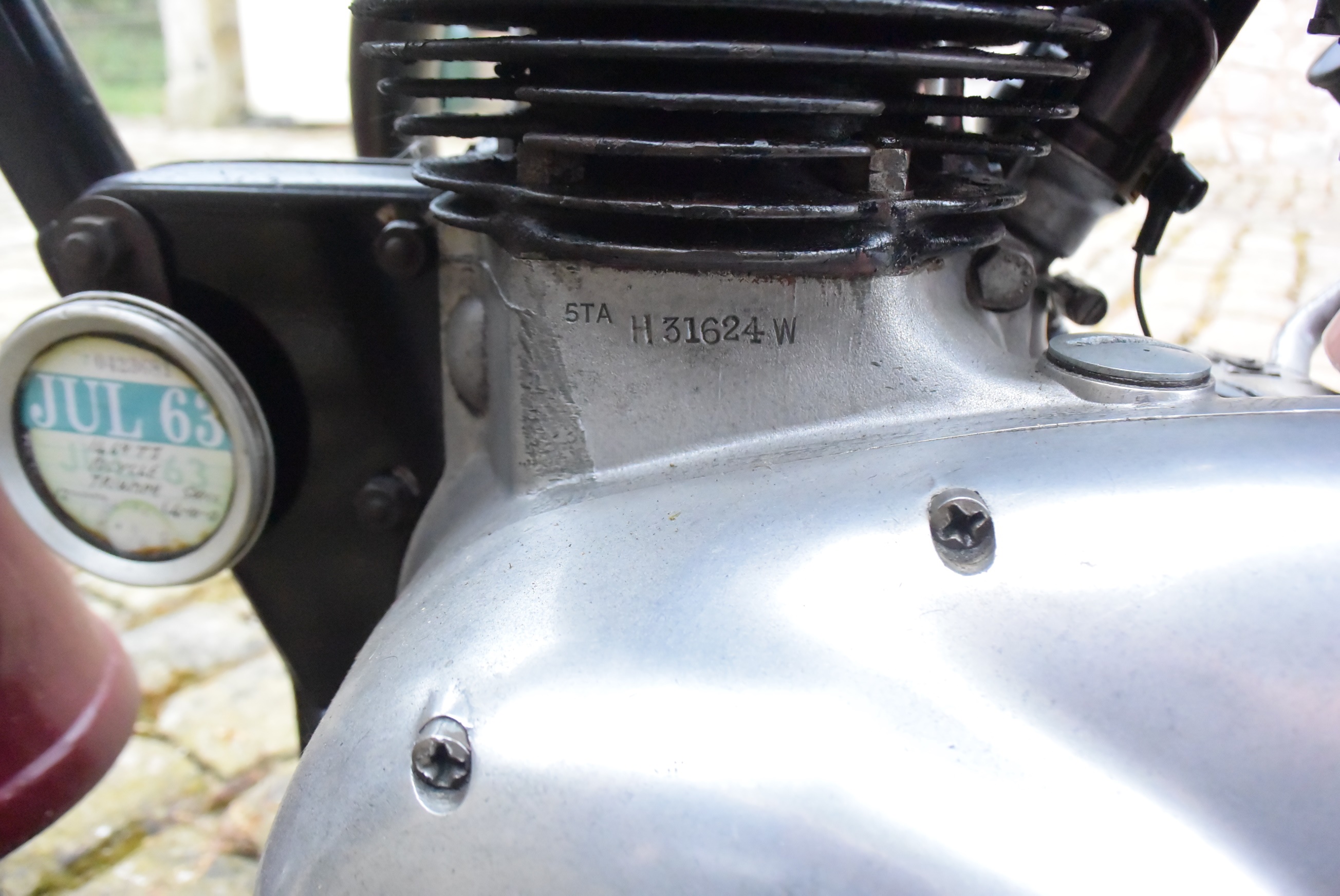 Lot 177 - 1963 Triumph 5TA Speed Twin