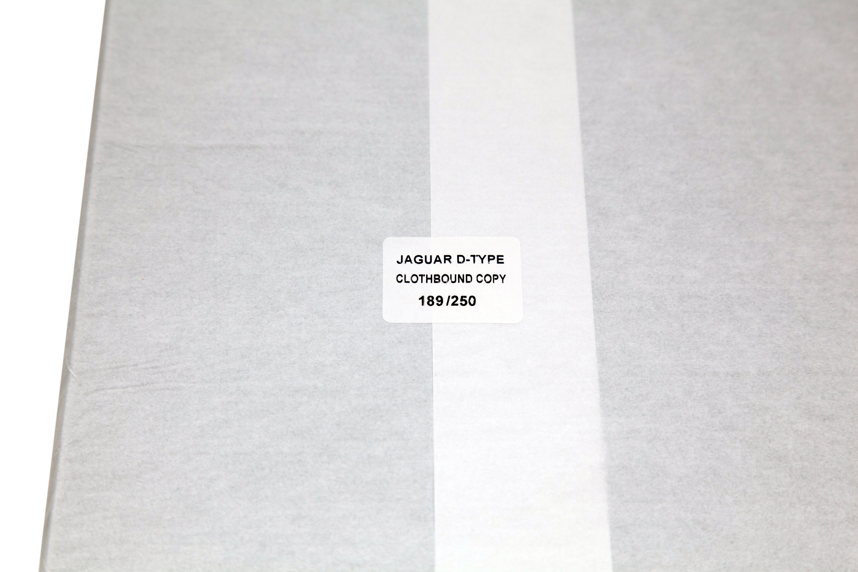 Lot 21 - 'The Jaguar D-Type' by Palawan Press - New