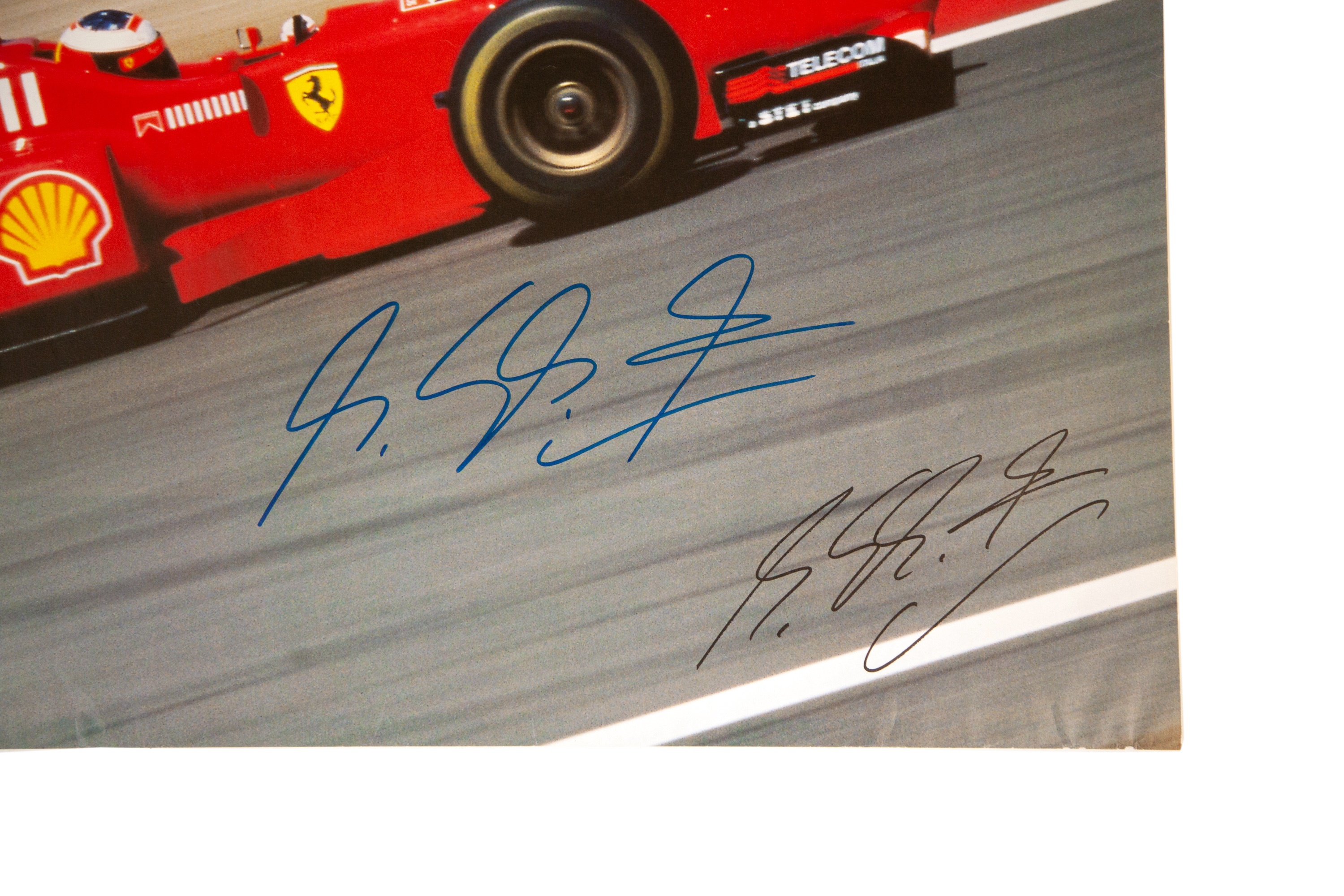 Lot 142 - Michael Schumacher Signed Ferrari Publicity