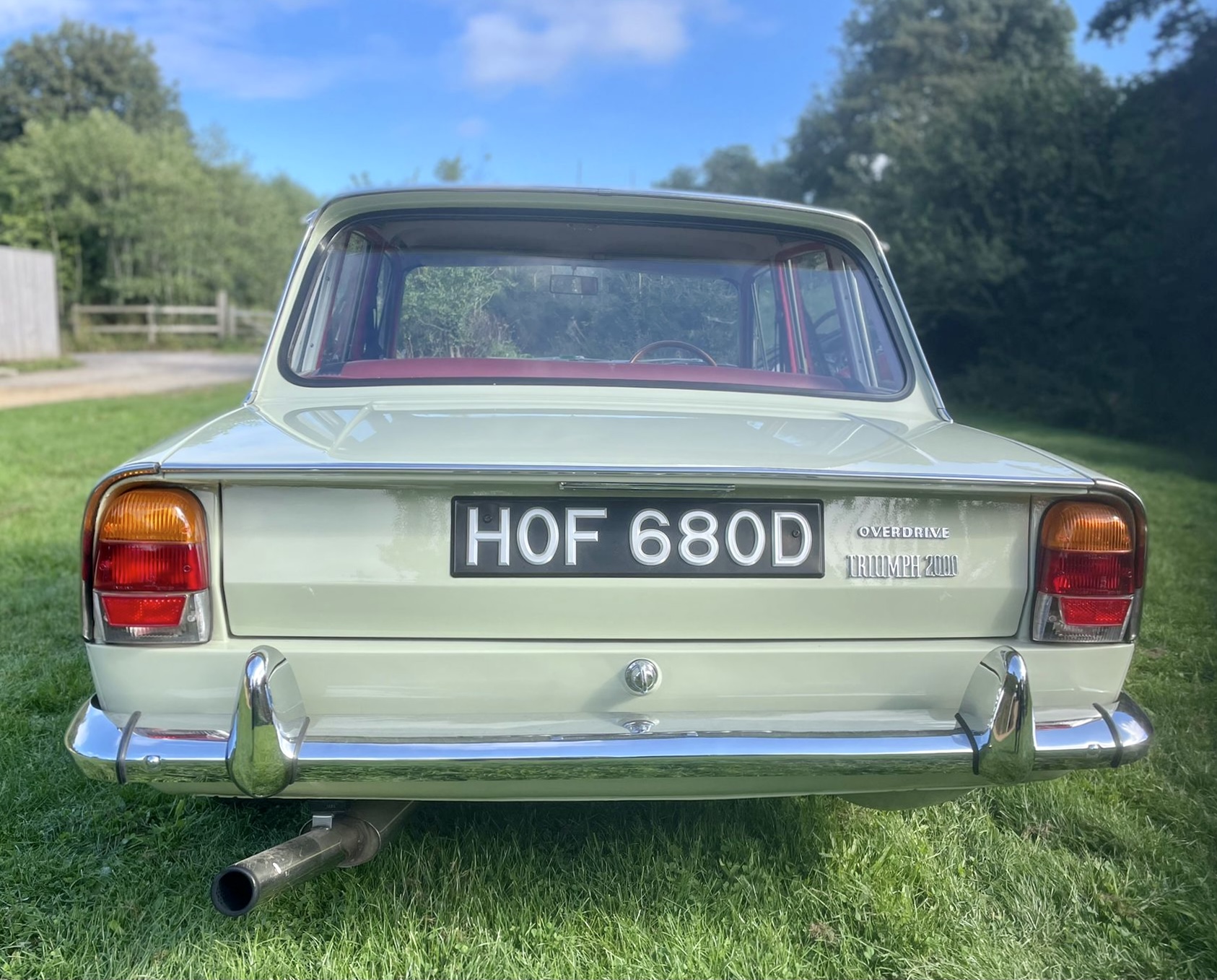 Lot 72 - 1966 Triumph 2000 Saloon
