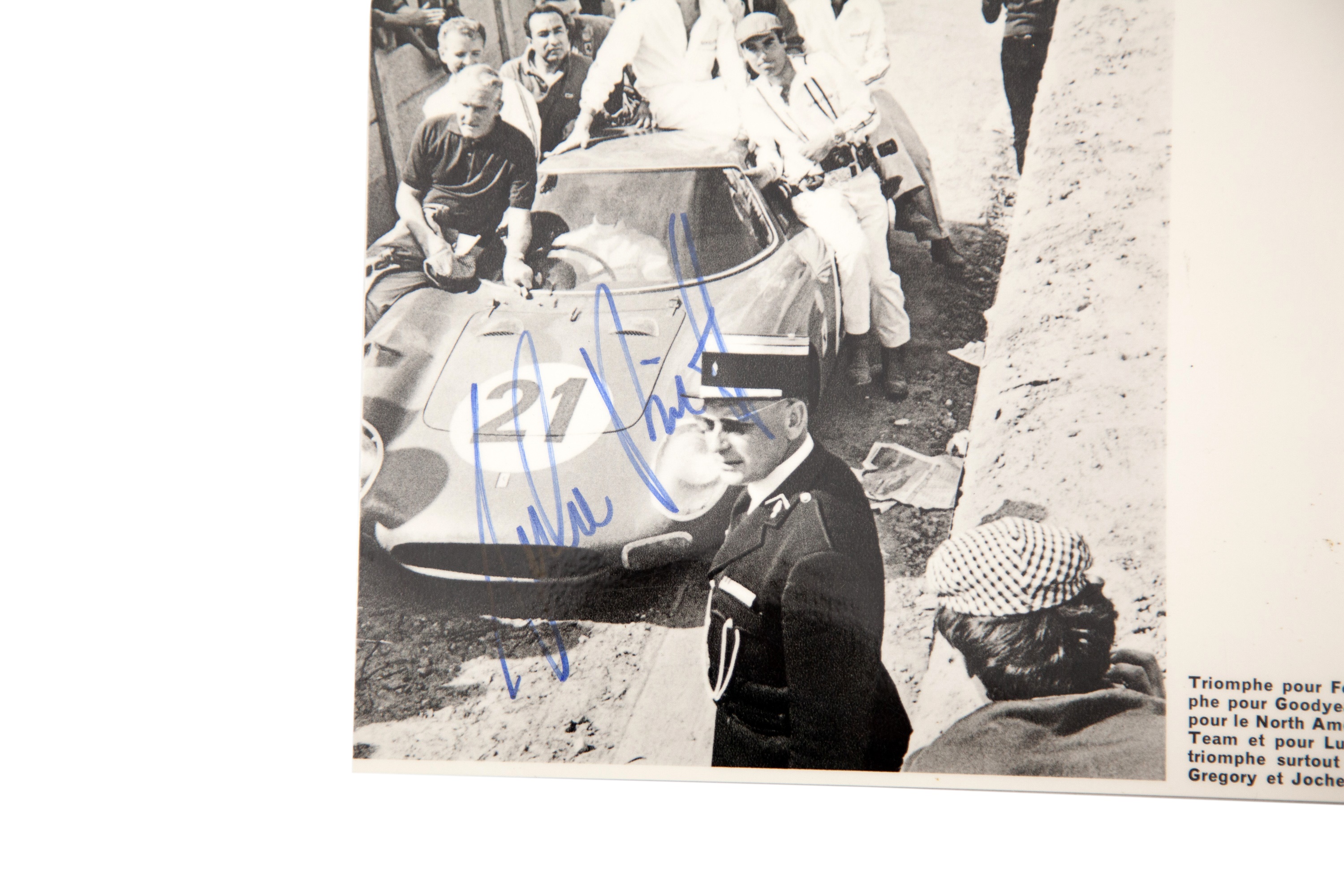 Lot 252 - Jochen Rindt Signed Photographic Print