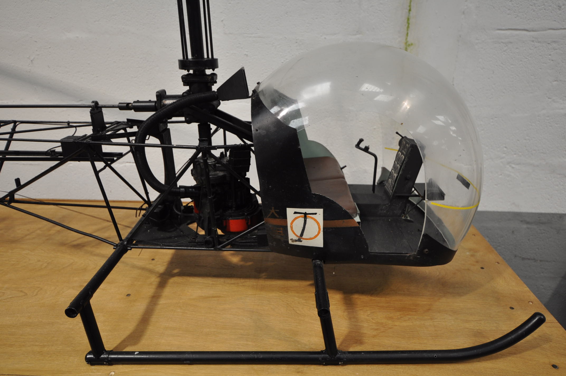 Lot 293 - James Bond Bell 47G Model Helicopter - Used