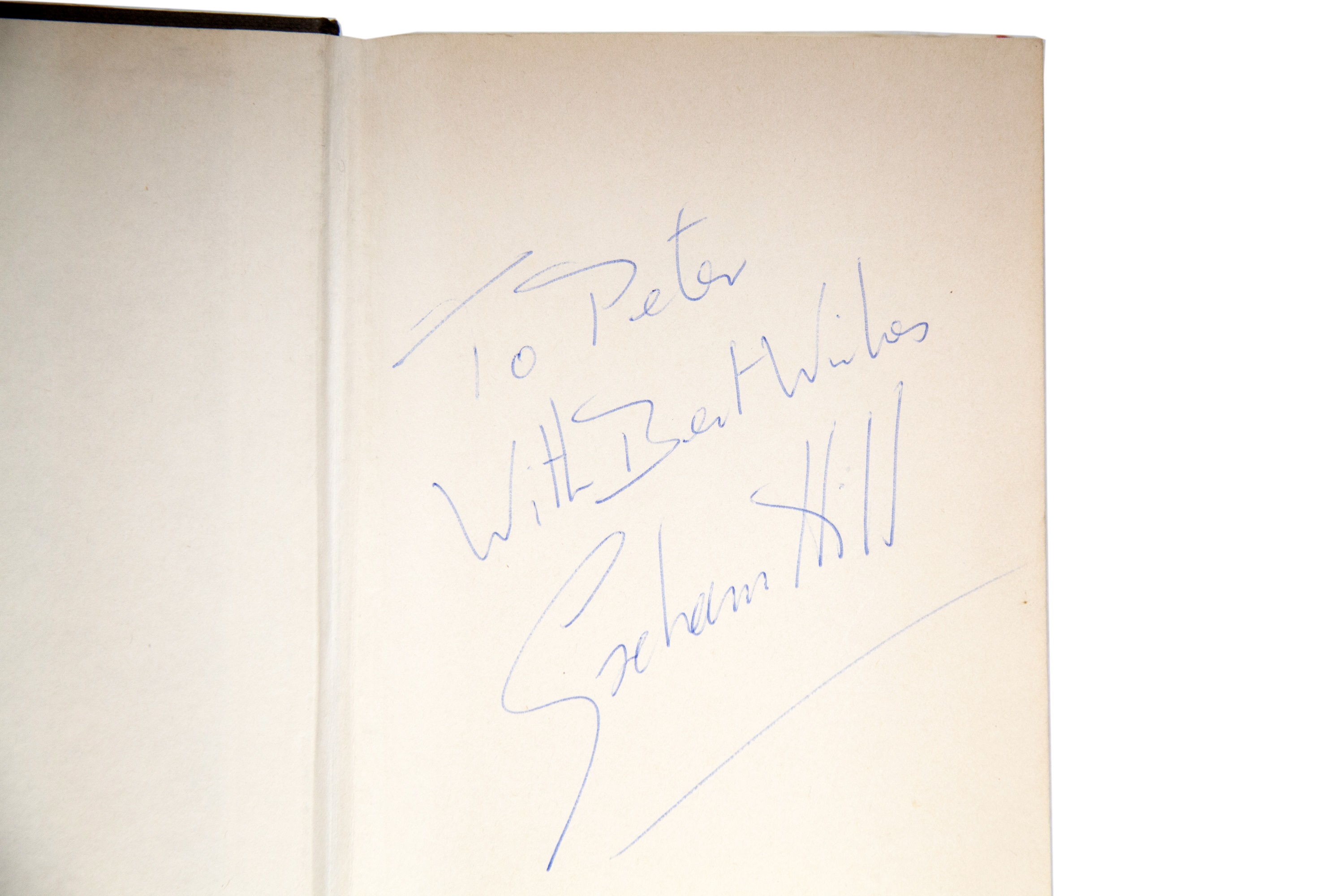 Lot 245 - 'Life at the Limit' by Graham Hill (Signed)