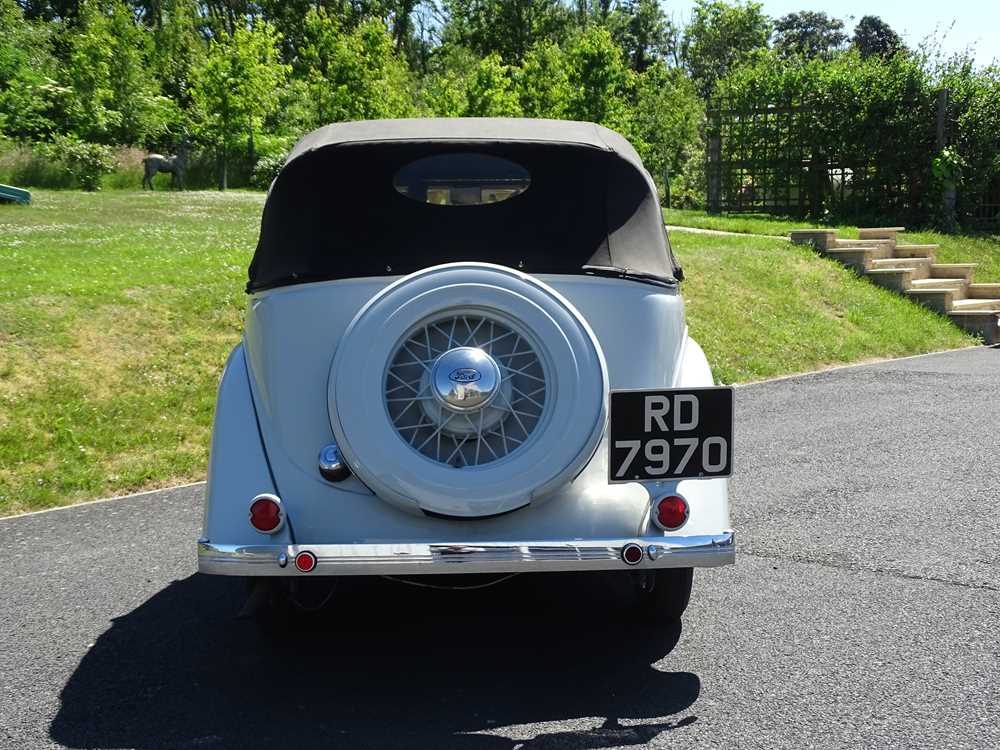 Lot 48 - 1936 Ford 10 Model CX De Luxe Touring