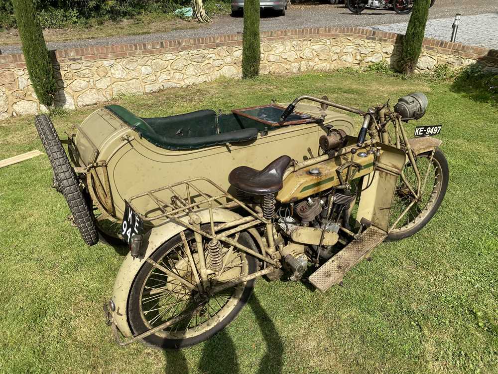 Lot 105 - 1922 Matchless Model H