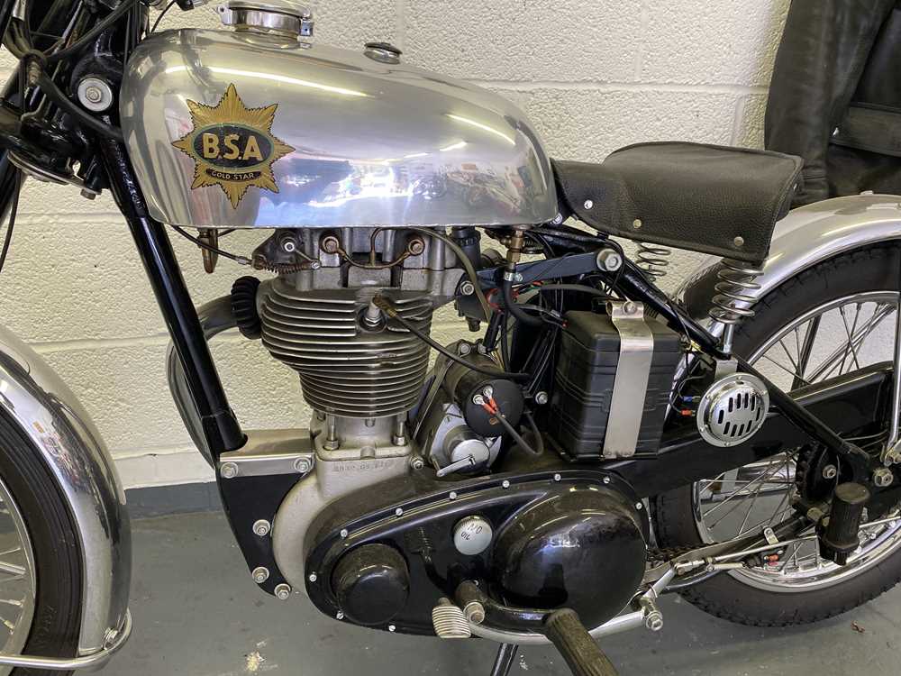 Lot 62 - 1953 BSA BB32 Gold Star Scrambler