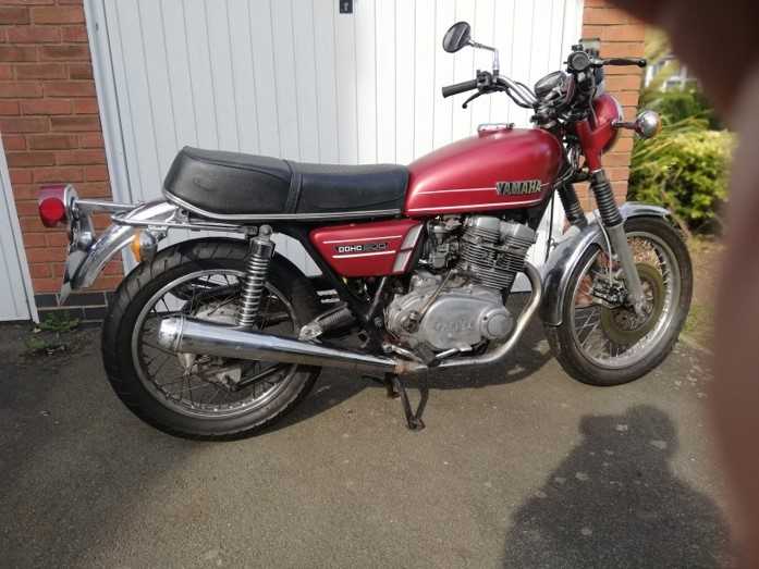 Lot 122 - 1974 Yamaha TX500