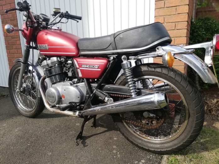 Lot 122 - 1974 Yamaha TX500