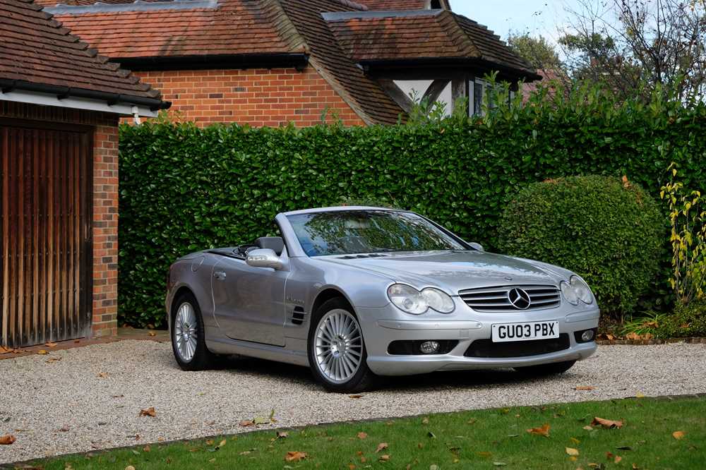 Lot 78 - 2003 Mercedes SL55 AMG
