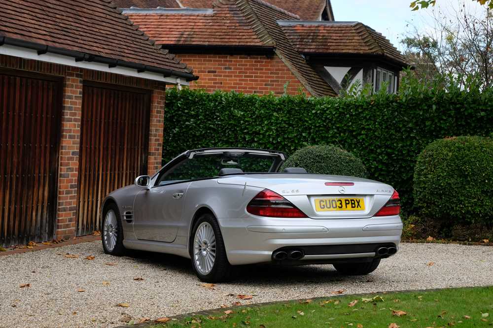Lot 78 - 2003 Mercedes SL55 AMG