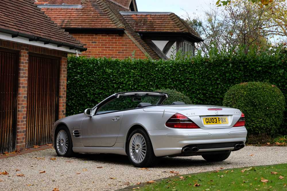 Lot 78 - 2003 Mercedes SL55 AMG