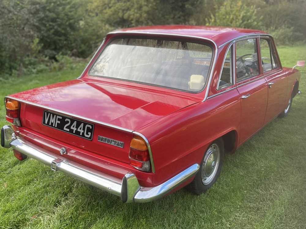 Lot 311 - 1968 Triumph 2000 Saloon