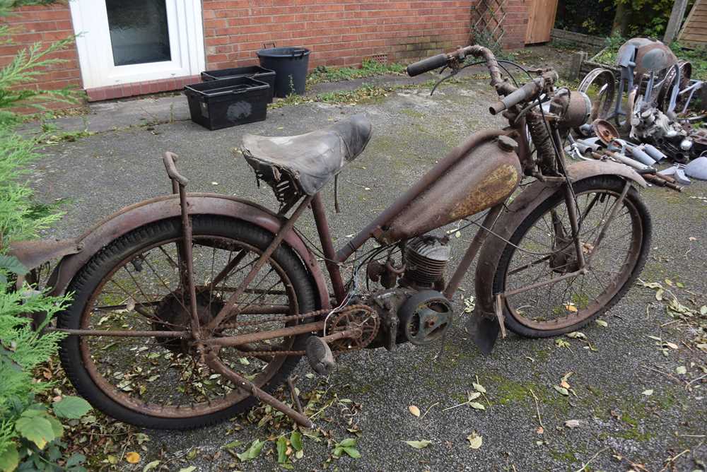 Lot 200 - c1950 James Autocycle