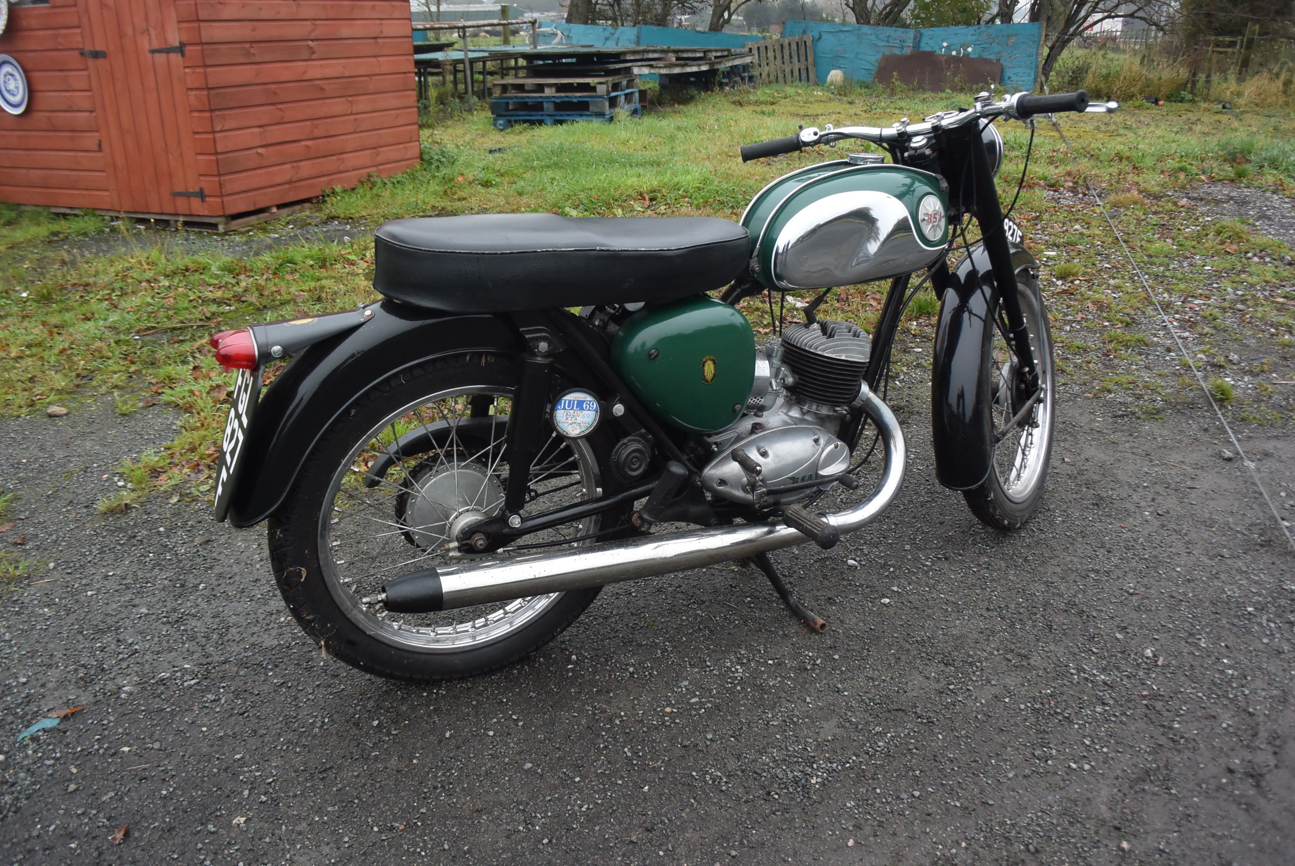 Lot 206 - 1968 BSA Bantam 175