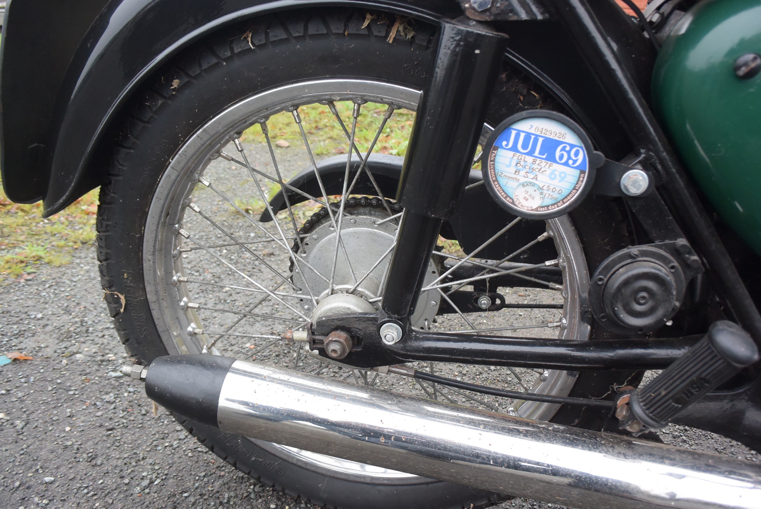 Lot 206 - 1968 BSA Bantam 175