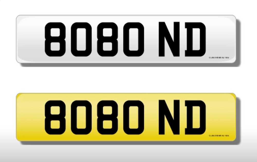 Lot 147 - Registration Number - 8080 ND
