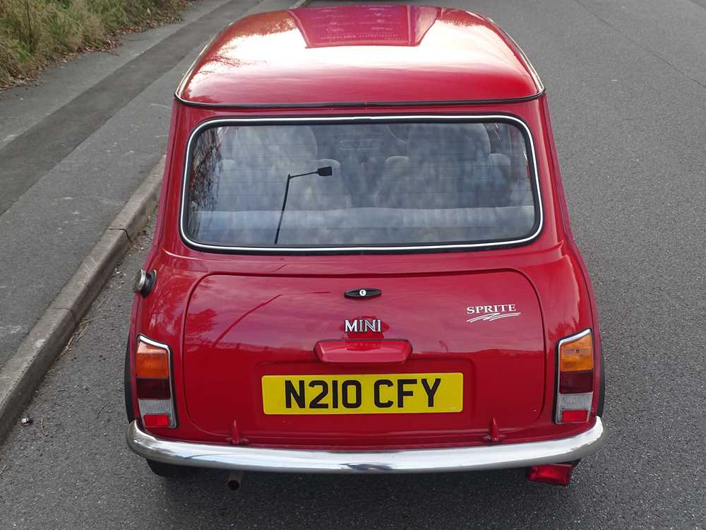 Lot 41 - 1995 Rover Mini Sprite