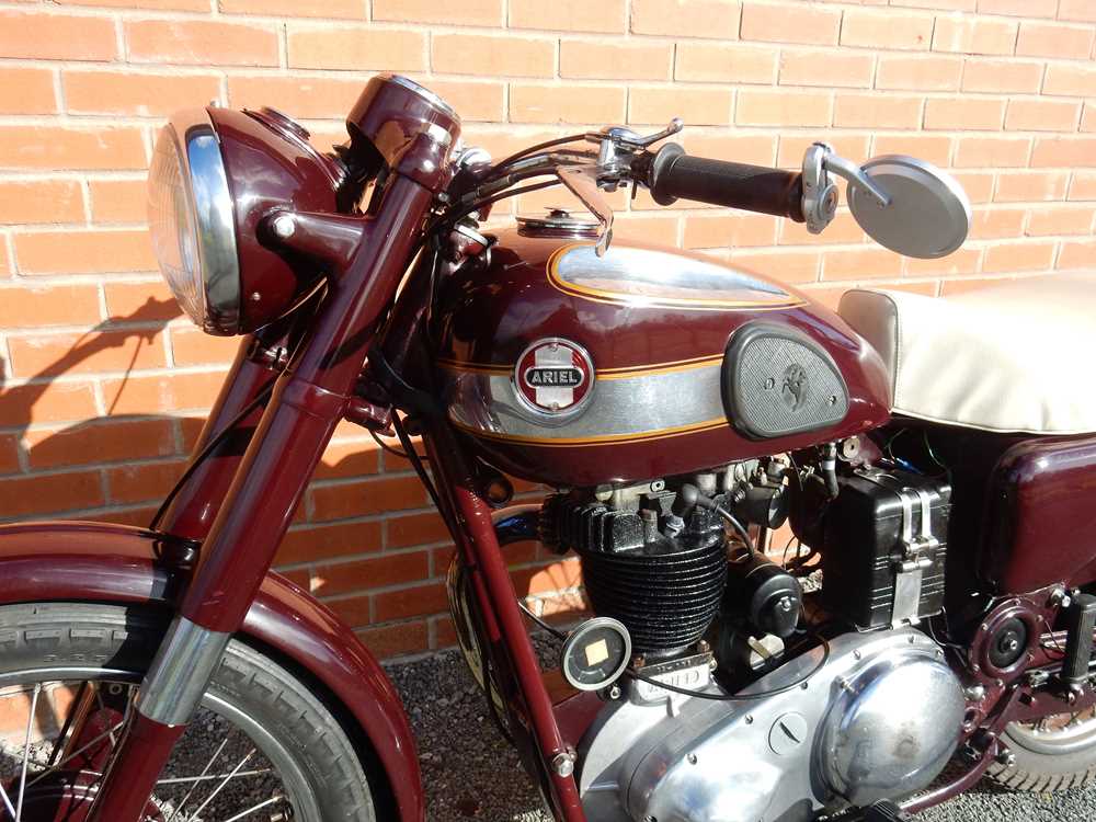Lot 216 - 1955 Ariel NH Red Hunter 350c
