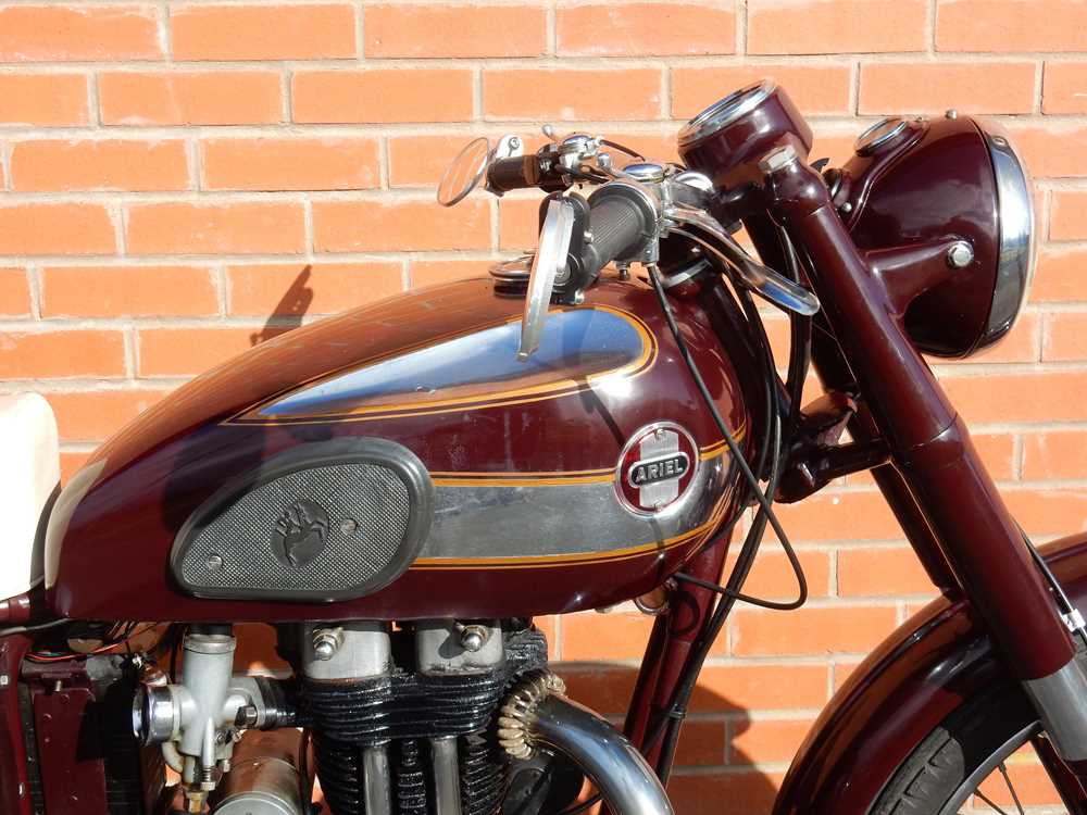 Lot 216 - 1955 Ariel NH Red Hunter 350c