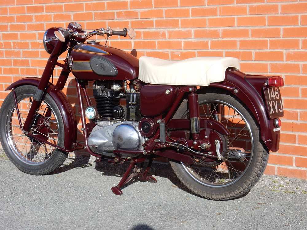 Lot 216 - 1955 Ariel NH Red Hunter 350c