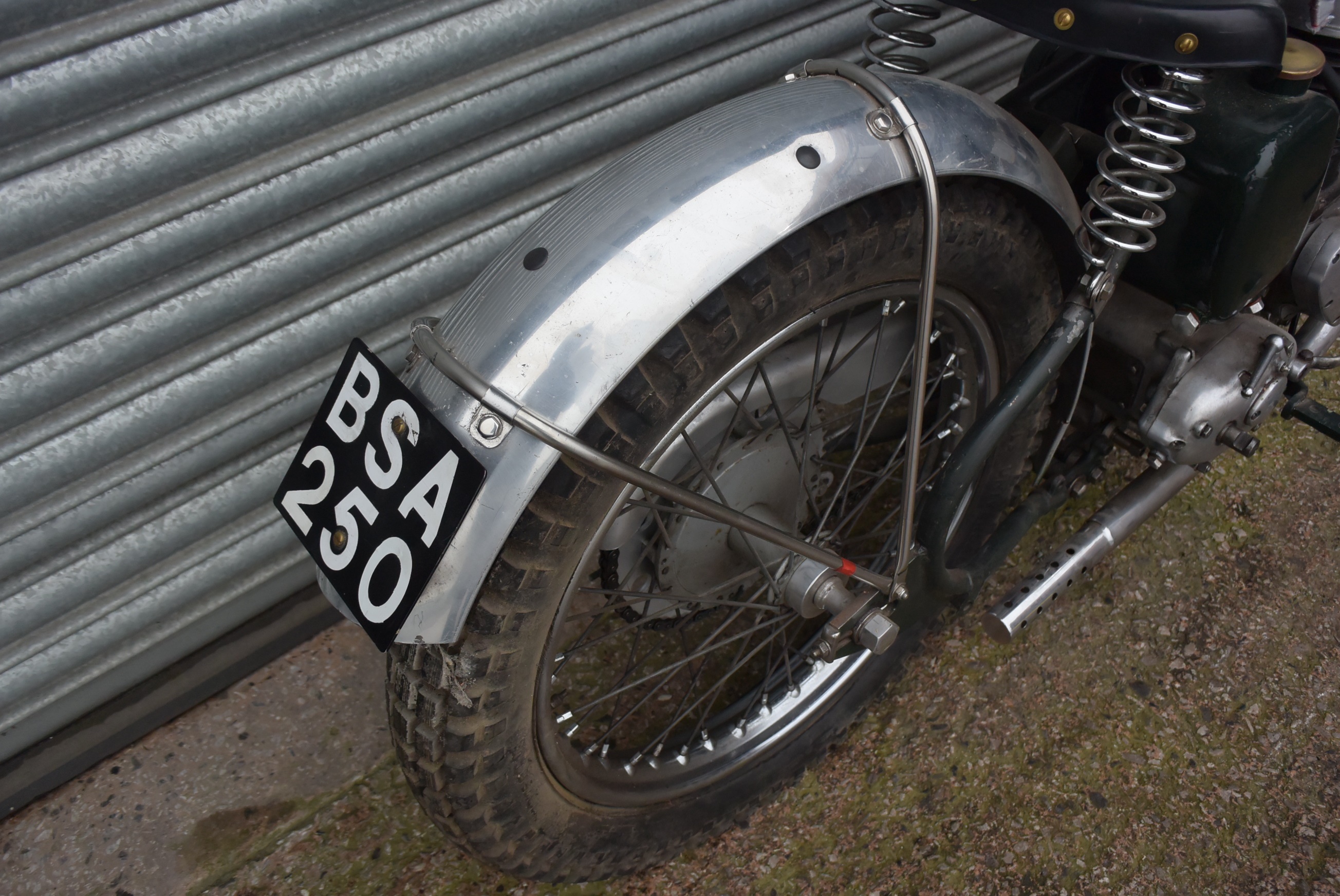 1953 BSA C11 Trials Bike