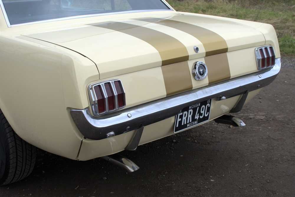 Lot 69 - 1965 Ford Mustang Notchback