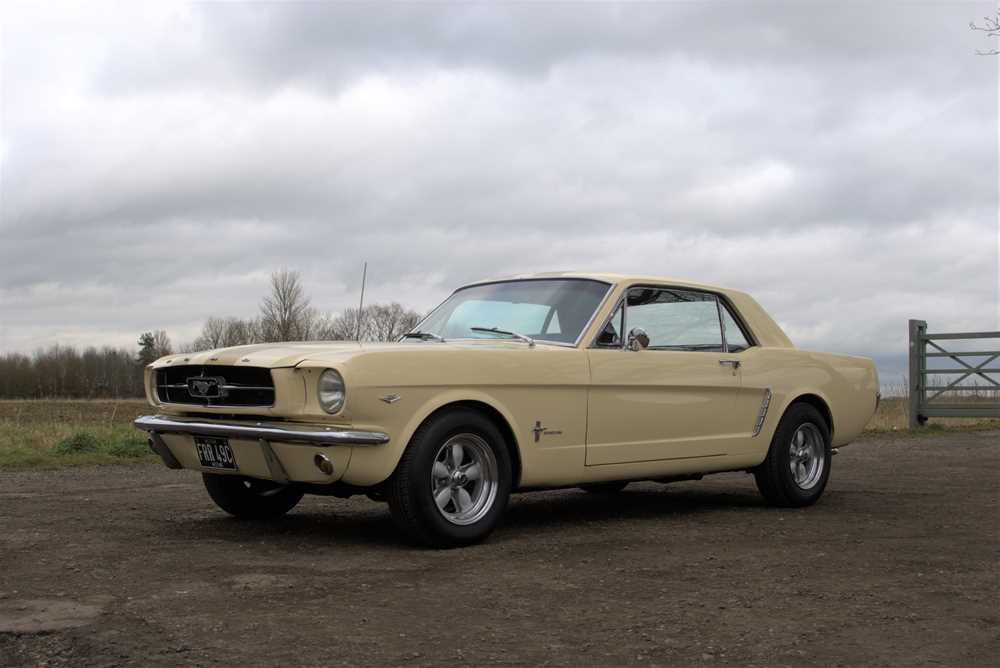 Lot 69 - 1965 Ford Mustang Notchback