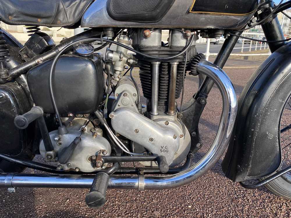 Lot 323 - 1947 Ariel VG 500