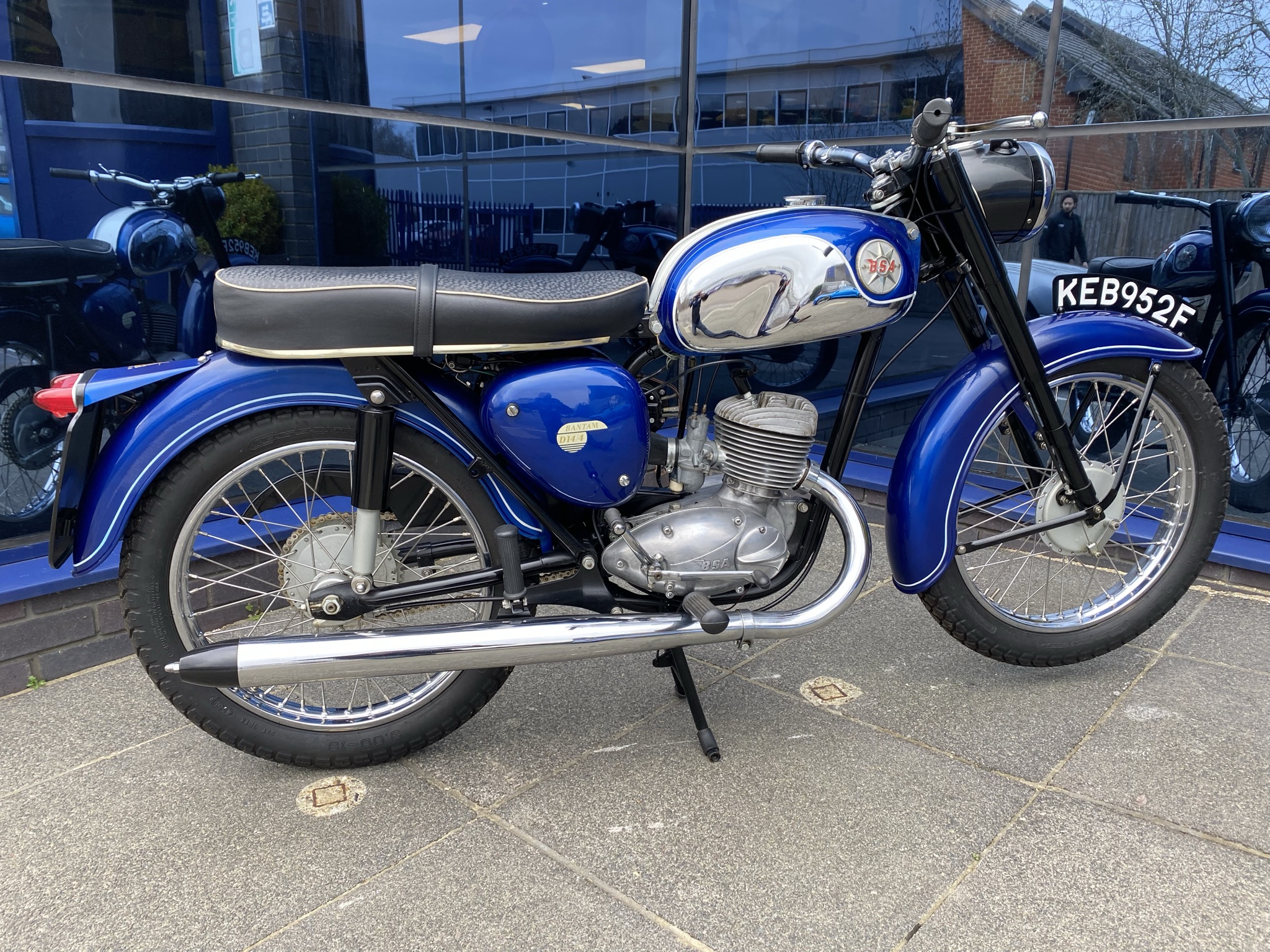 Lot 293 - 1968 BSA Bantam D14