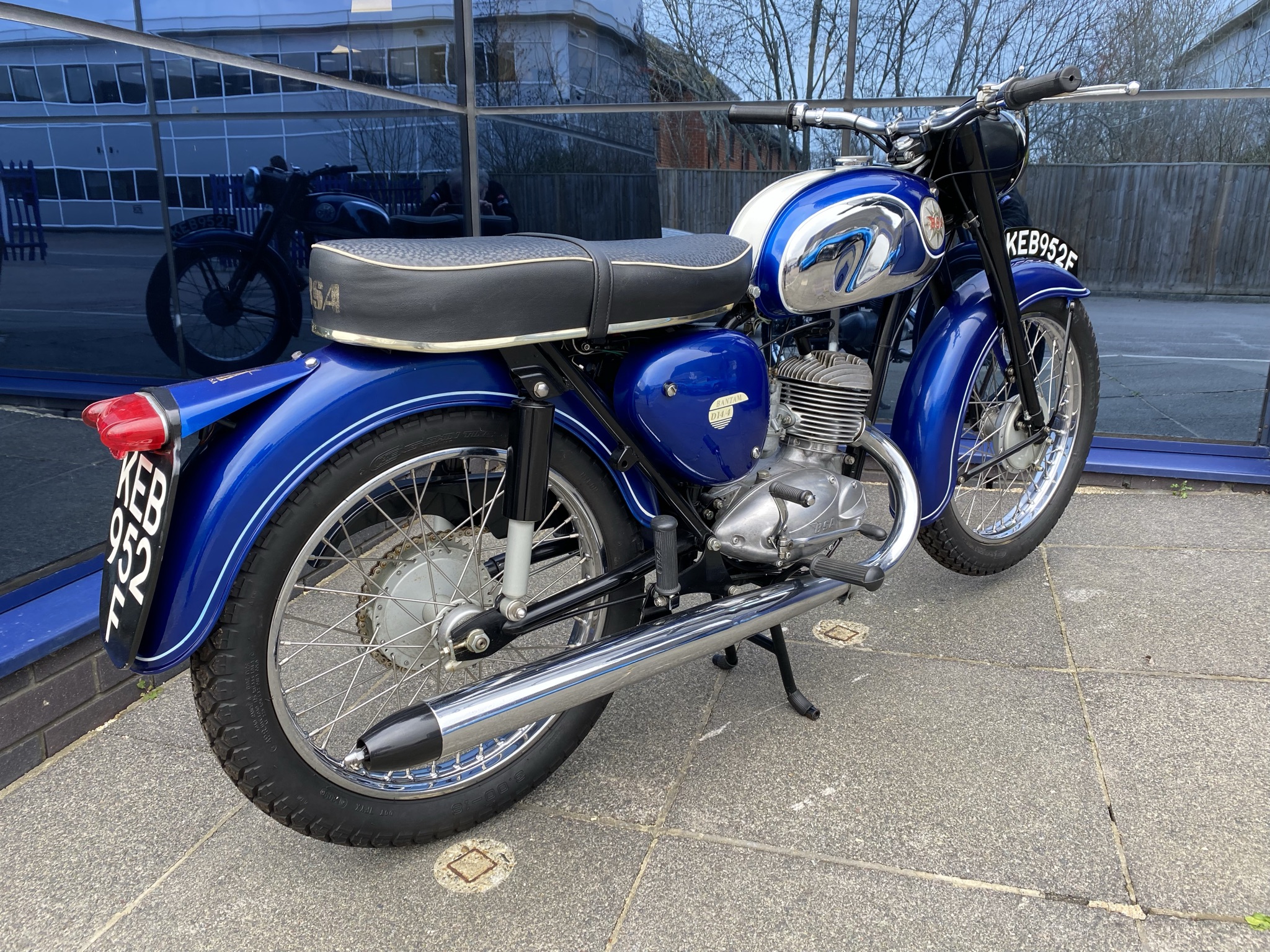 Lot 293 - 1968 BSA Bantam D14