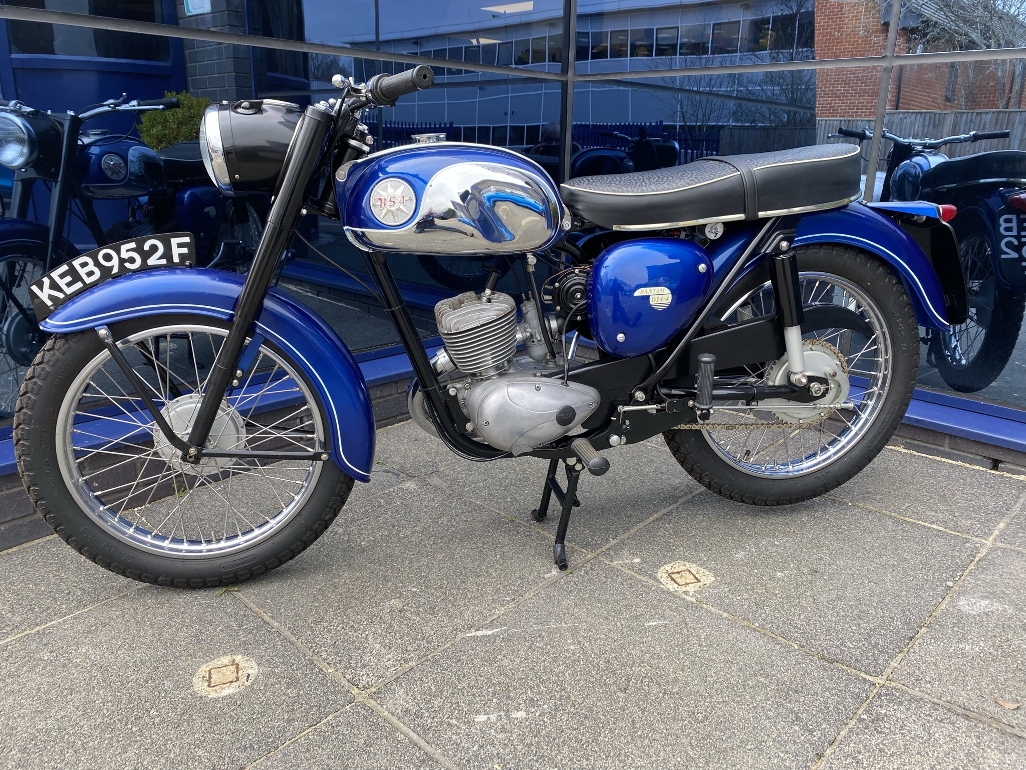 Lot 293 - 1968 BSA Bantam D14