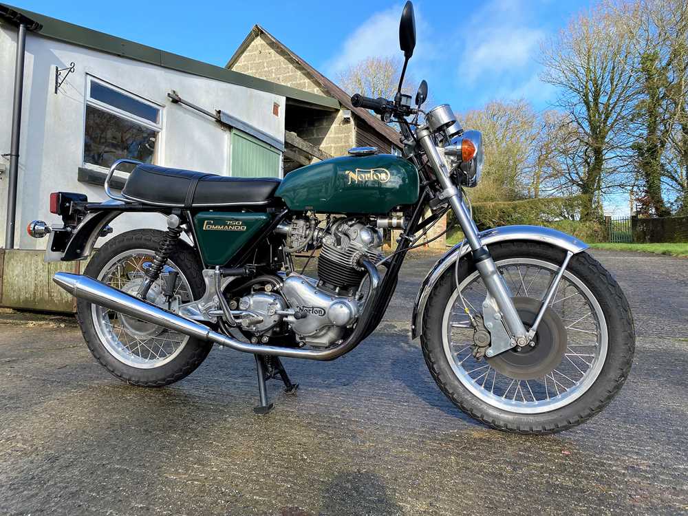 Lot 227 - 1973 Norton Commando 750