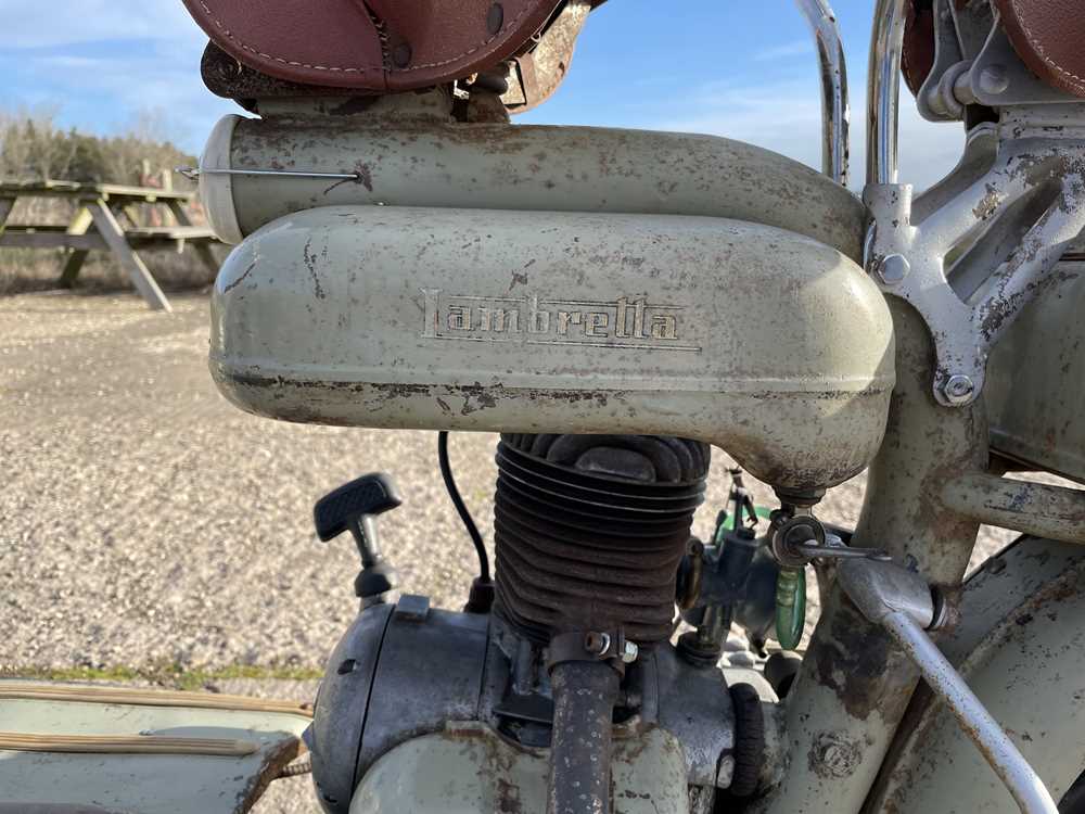 Lot 117 - 1953 Lambretta Model E