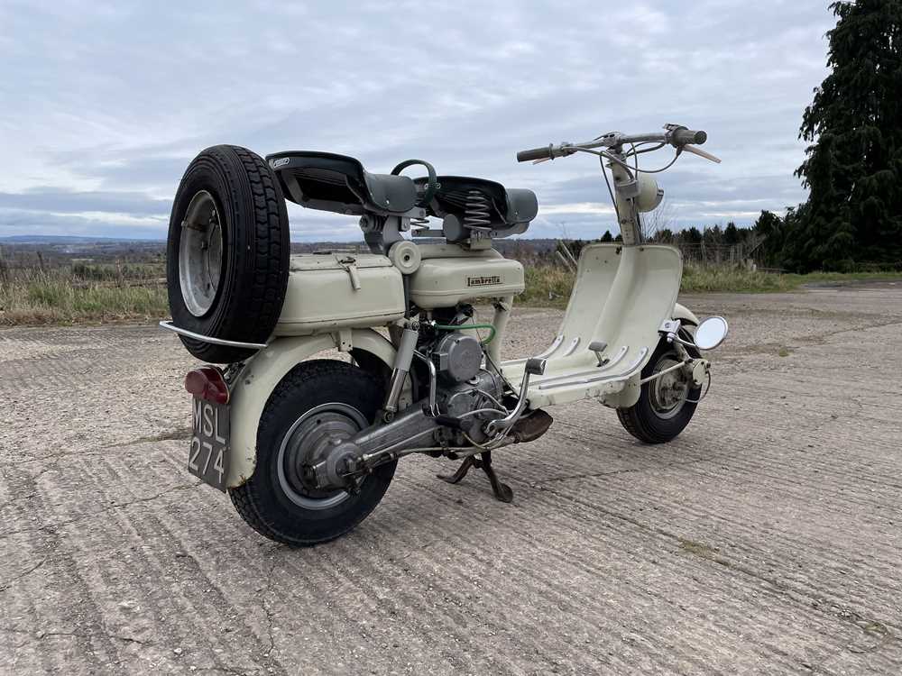 Lot 123 - 1955 Lambretta Model D150 Mk3