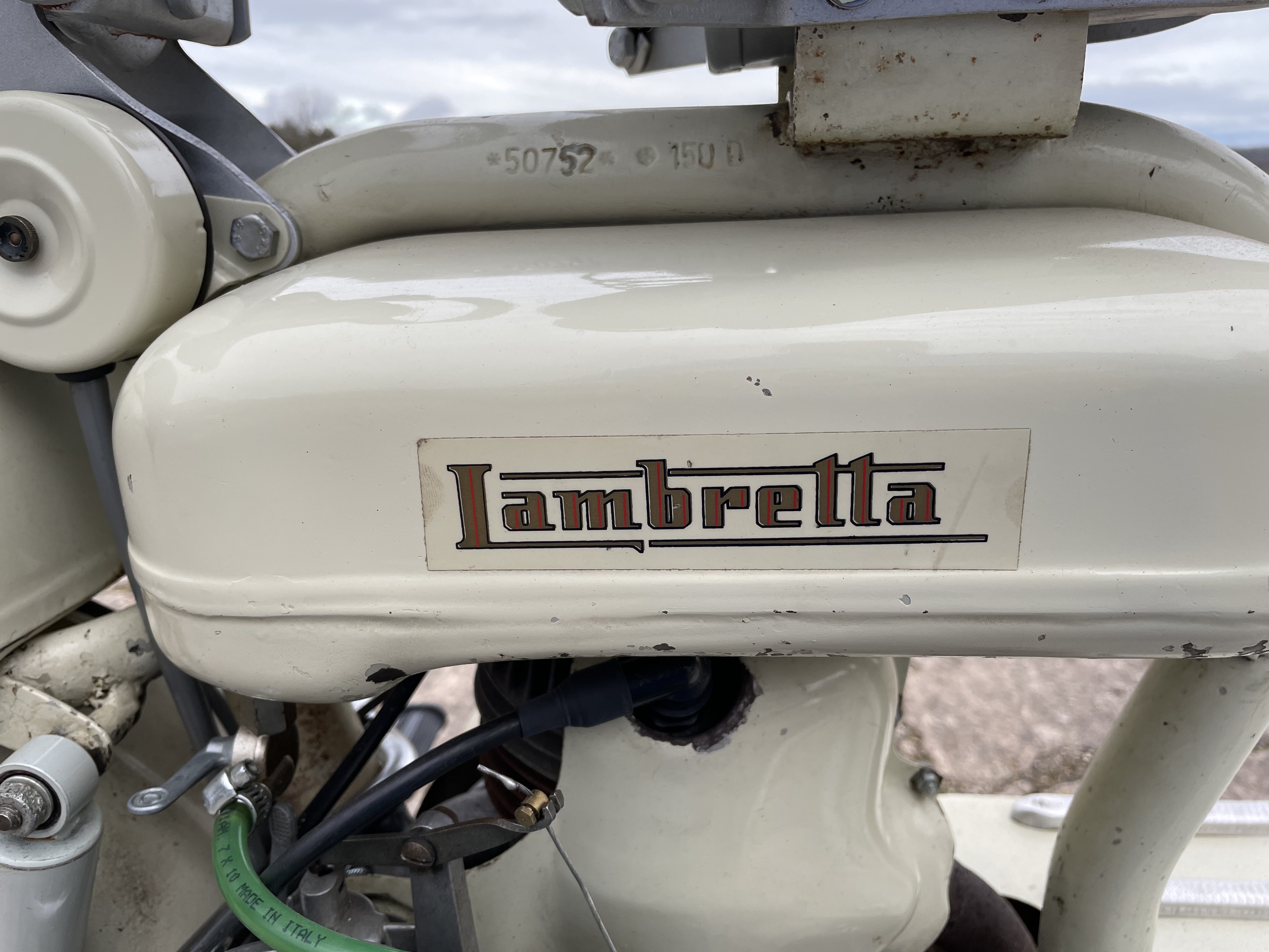 Lot 123 - 1955 Lambretta Model D150 Mk3
