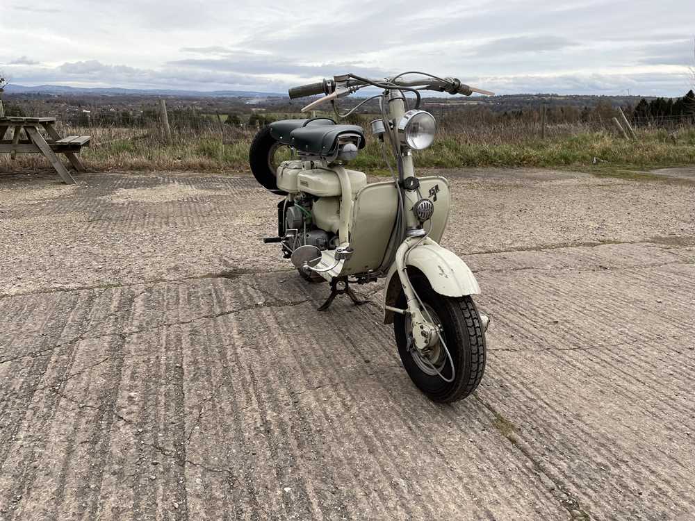 Lot 123 - 1955 Lambretta Model D150 Mk3