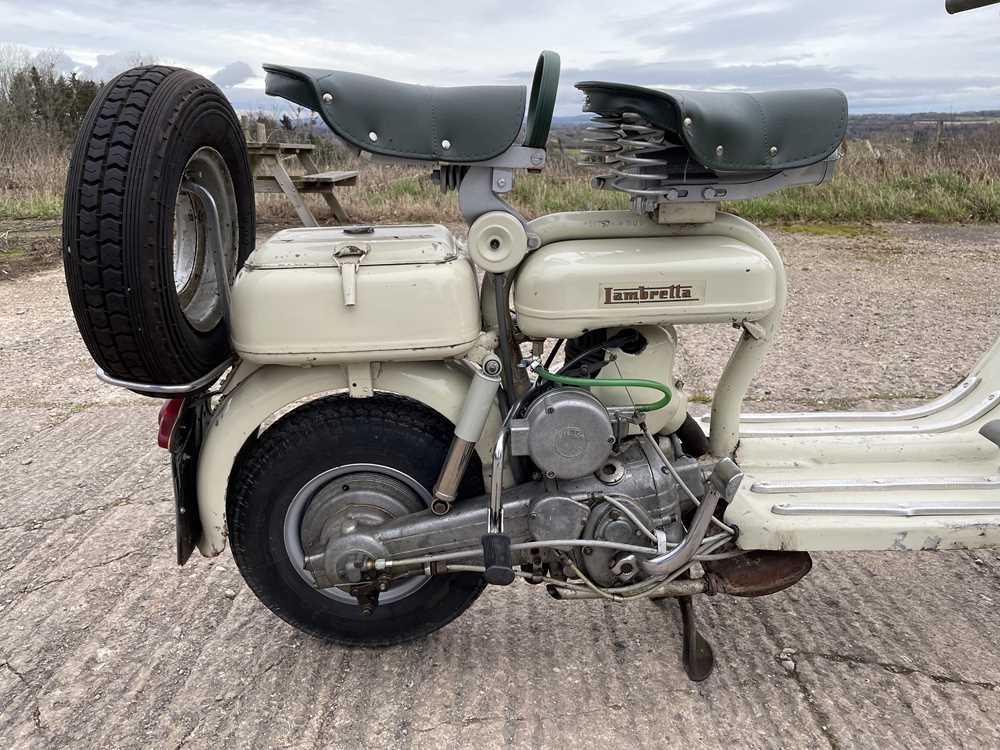 Lot 123 - 1955 Lambretta Model D150 Mk3