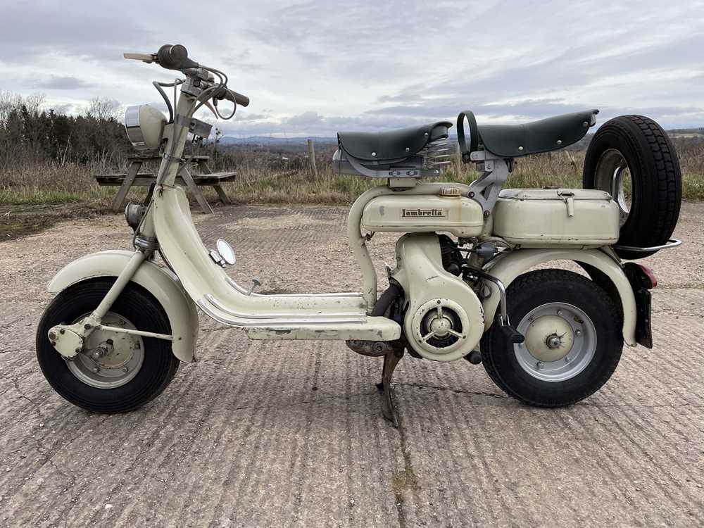 Lot 123 - 1955 Lambretta Model D150 Mk3