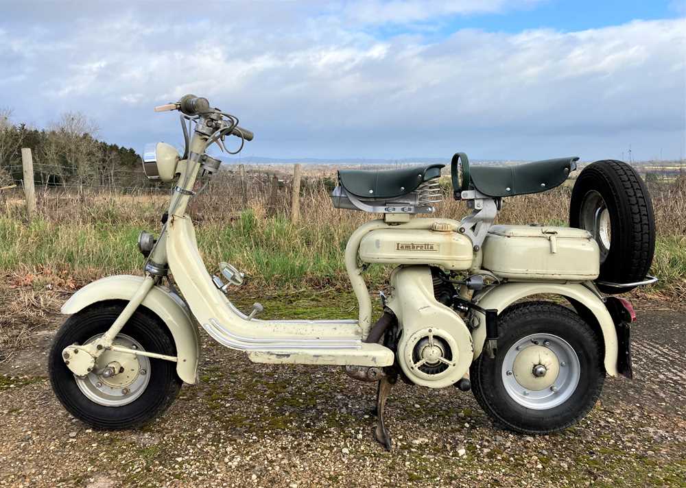 Lot 123 - 1955 Lambretta Model D150 Mk3
