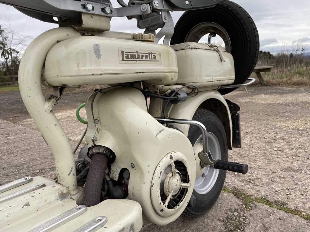 Lot 123 - 1955 Lambretta Model D150 Mk3