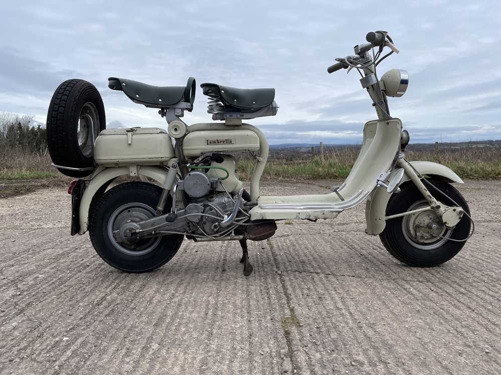 Lot 123 - 1955 Lambretta Model D150 Mk3