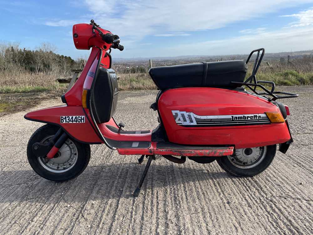 Lot 113 - 1982 Lambretta Serveta Lince 200