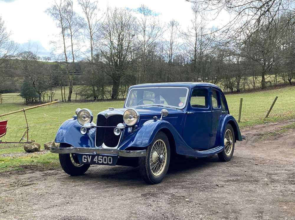 Lot 5 - 1936 Riley 15/6 Kestrel Saloon