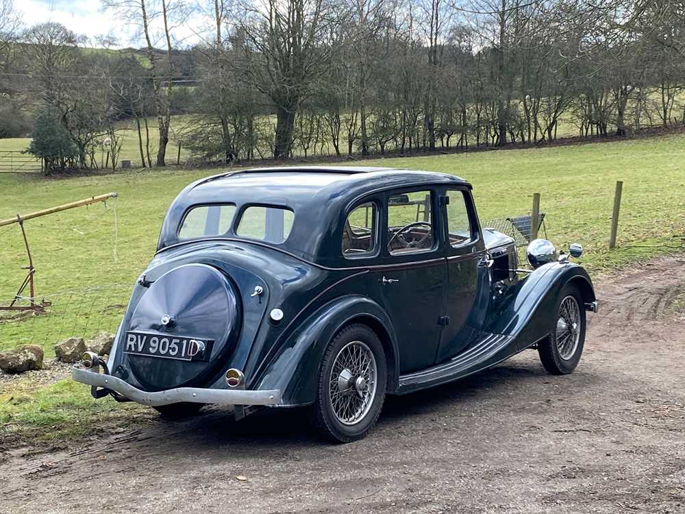 Lot 65 - 1936 Riley 15/6 Adelphi Saloon