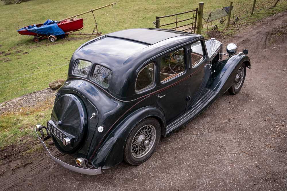 Lot 65 - 1936 Riley 15/6 Adelphi Saloon